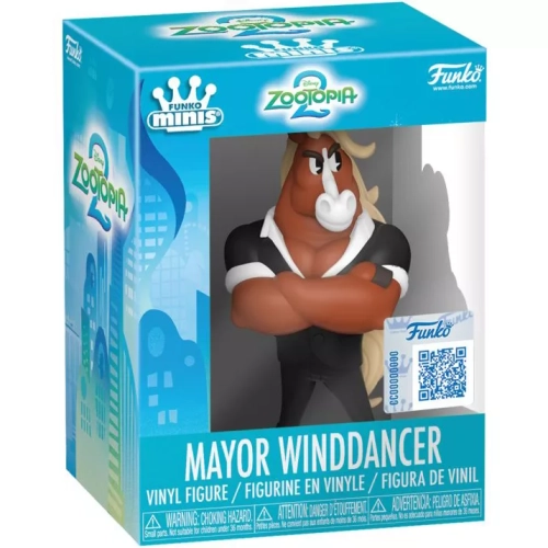 Zootopia 2 Mayor Winddancer Figure - Funko Minis Disney Collectible ...