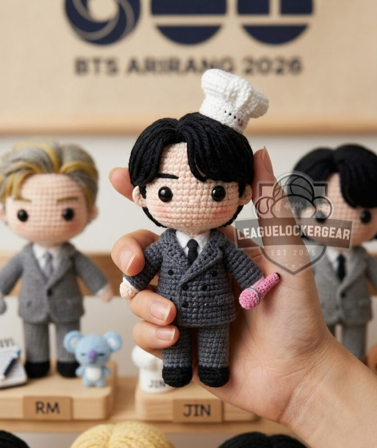 BTS Arirang 2026 Members Crochet Doll - LeagueLockerGear