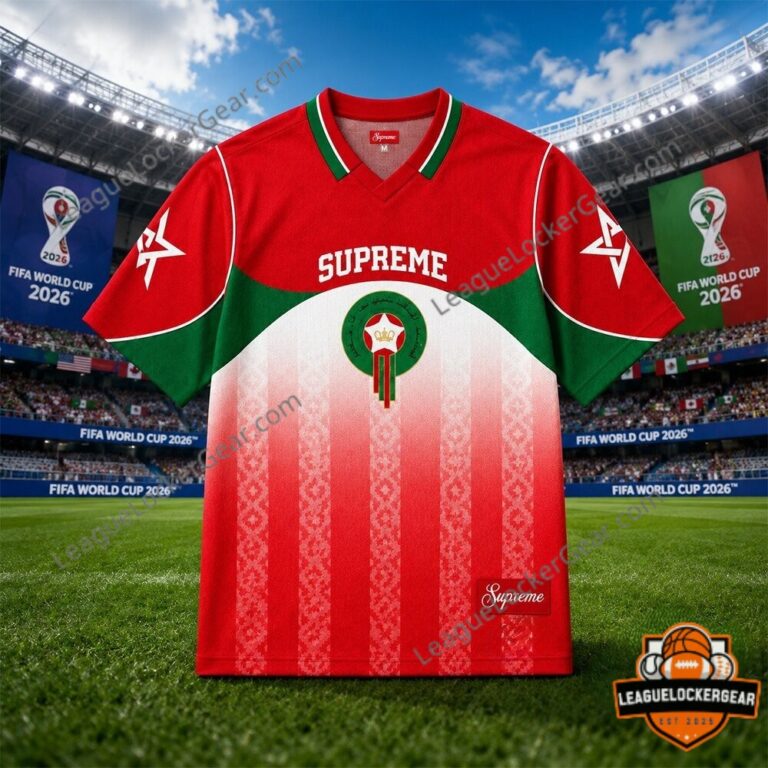 Morocco National Football Team x Supreme FIFA World Cup 2026 Football ...